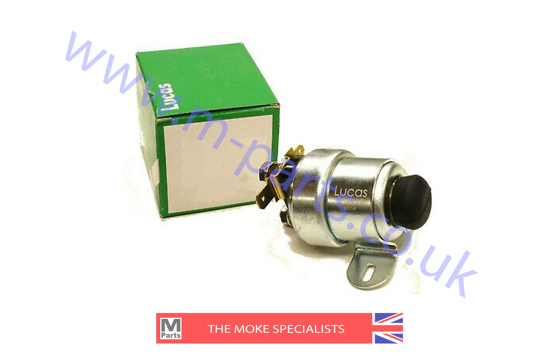 Switches, control box, flasher and fuse box