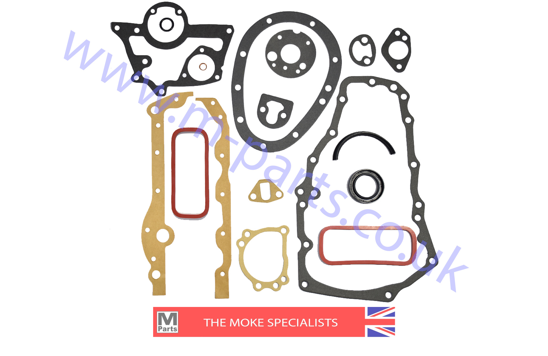 Engine block conversion set